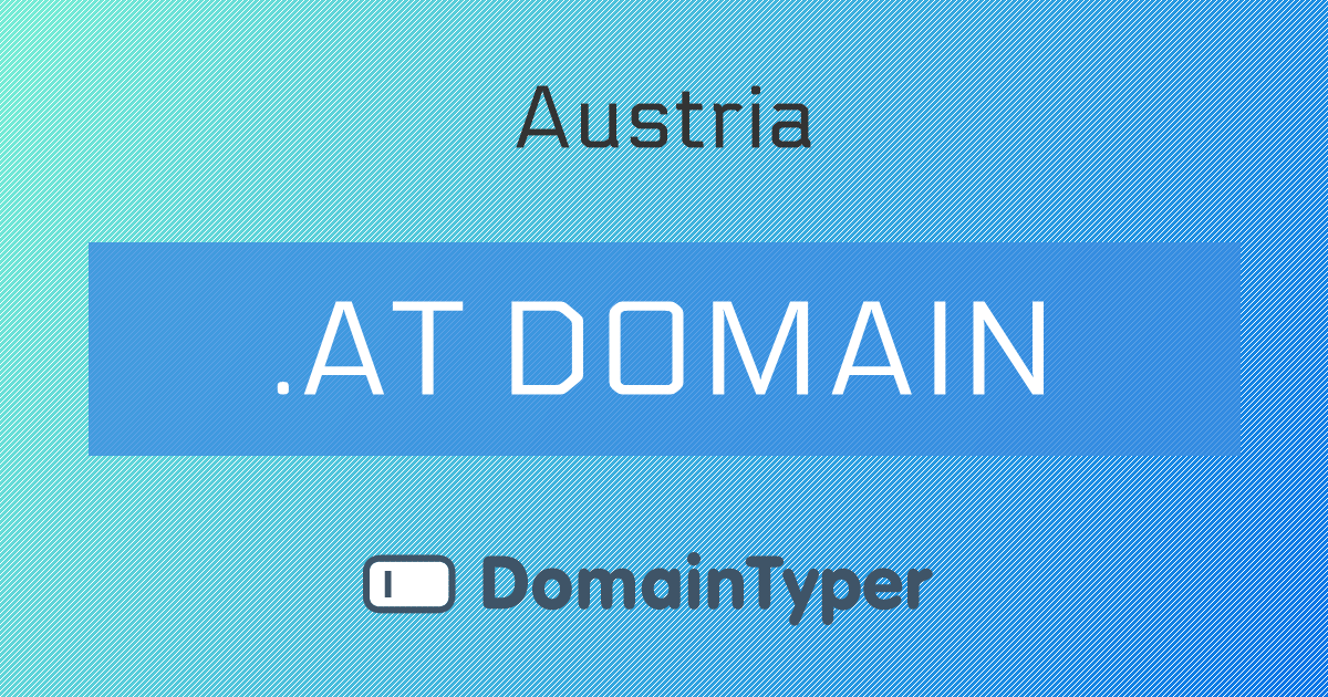 .AT Domain | Cheapest .AT registrations from 1.99€