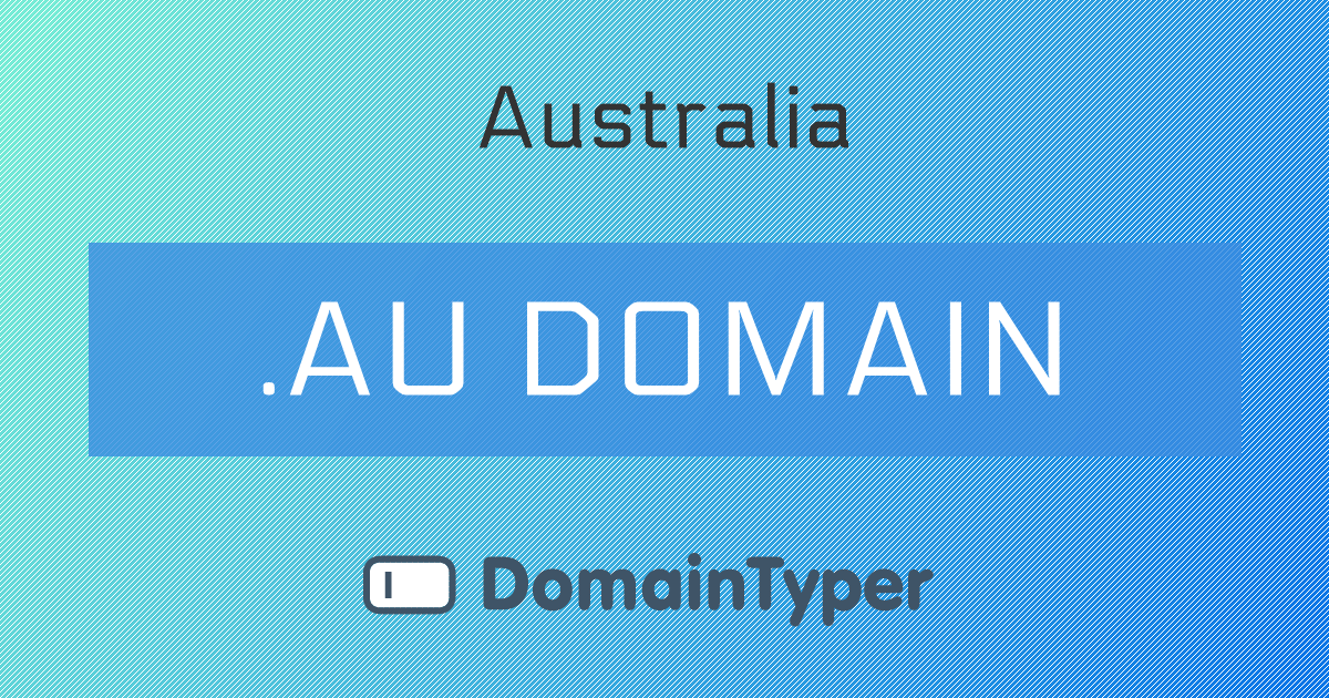.AU Domain | Cheapest .AU registrations from $19.99