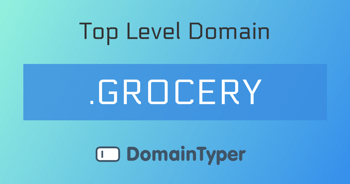 .GROCERY Domain
