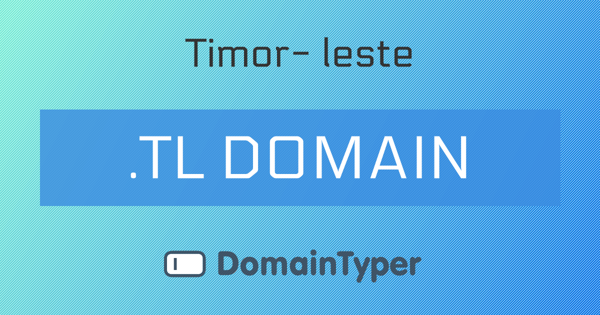 .TL Domain | Cheapest .TL registrations from $89.50
