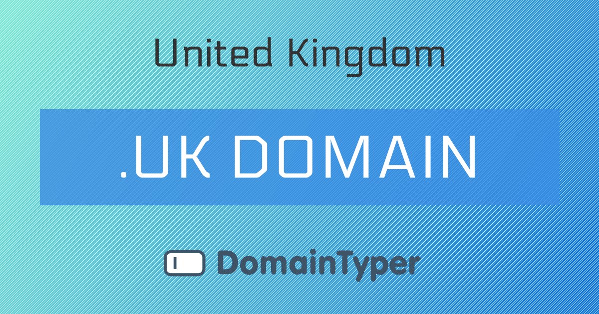 .UK Domain | Cheapest .UK registrations from $5.23
